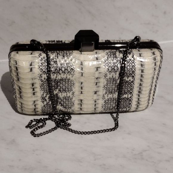 Milly | Bags | Milly Brand Snakeskin Small Purseclutch | Poshmark